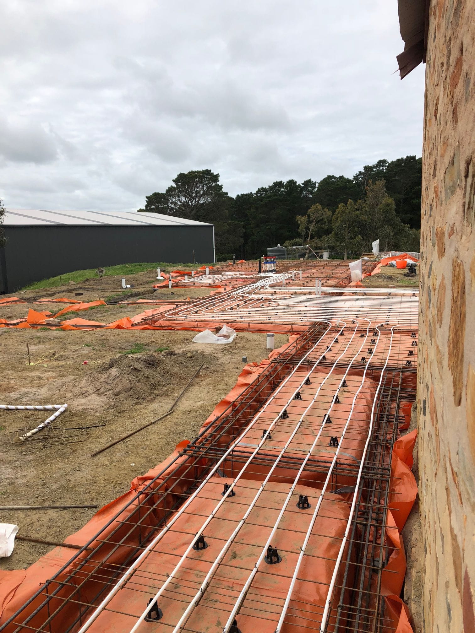 Large Extension & Renovation with Radiators & Underfloor Heating