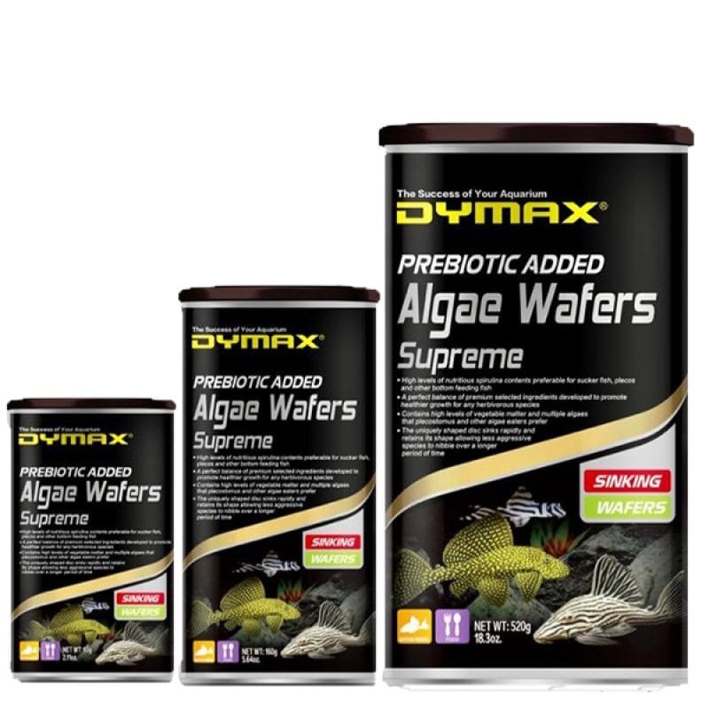 DYMAX ALGAE WAFERS SUPREME – Aggies Aquariums