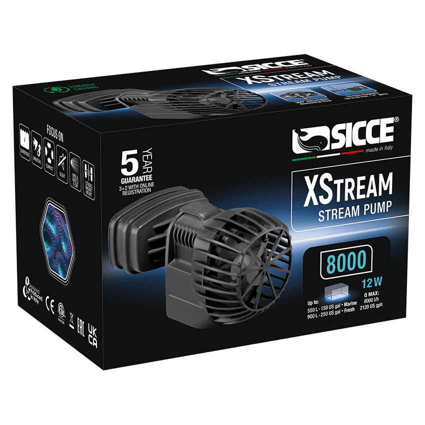 SICCE XSTREAM 8000 STREAM PUMP – Aggies Aquariums