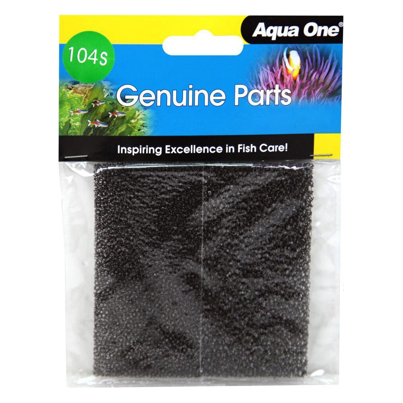 AQUA ONE FILTER SPONGE 104S – Aggies Aquariums