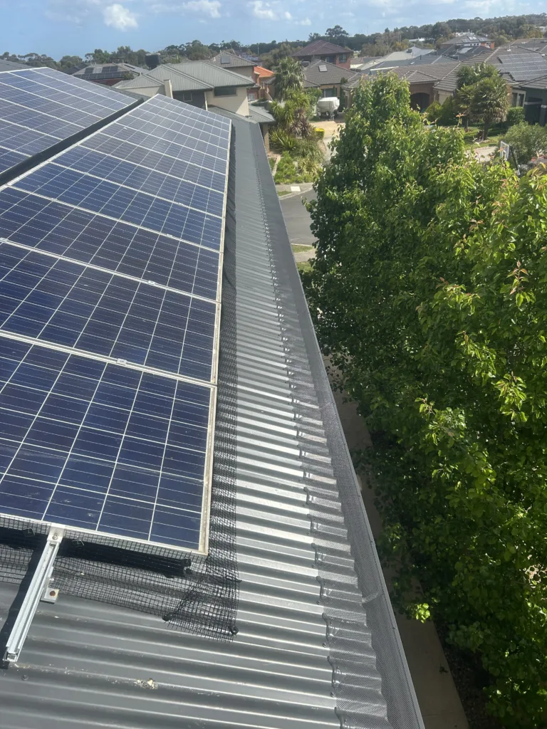 Solar Panel Protection - All Seasons Gutter Guard