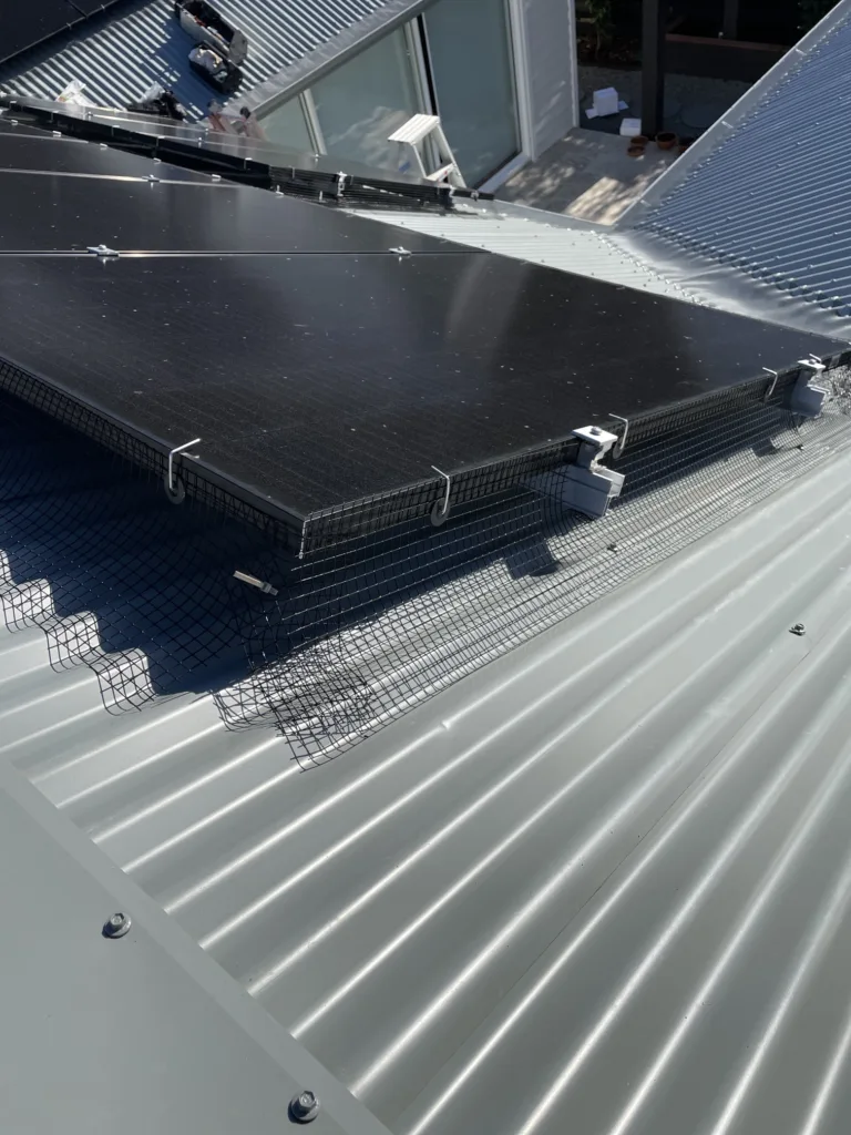 Solar Panel Protection - All Seasons Gutter Guard