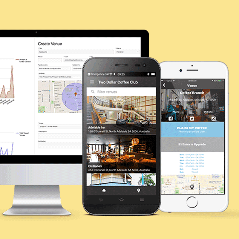 Two Dollar Coffee Club Loyalty App - Appliquette