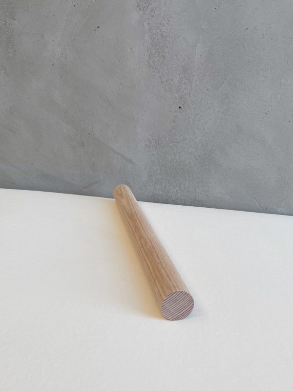 Victorian Ash Round Timber Handrail 42mm dia - Architectural Supplies