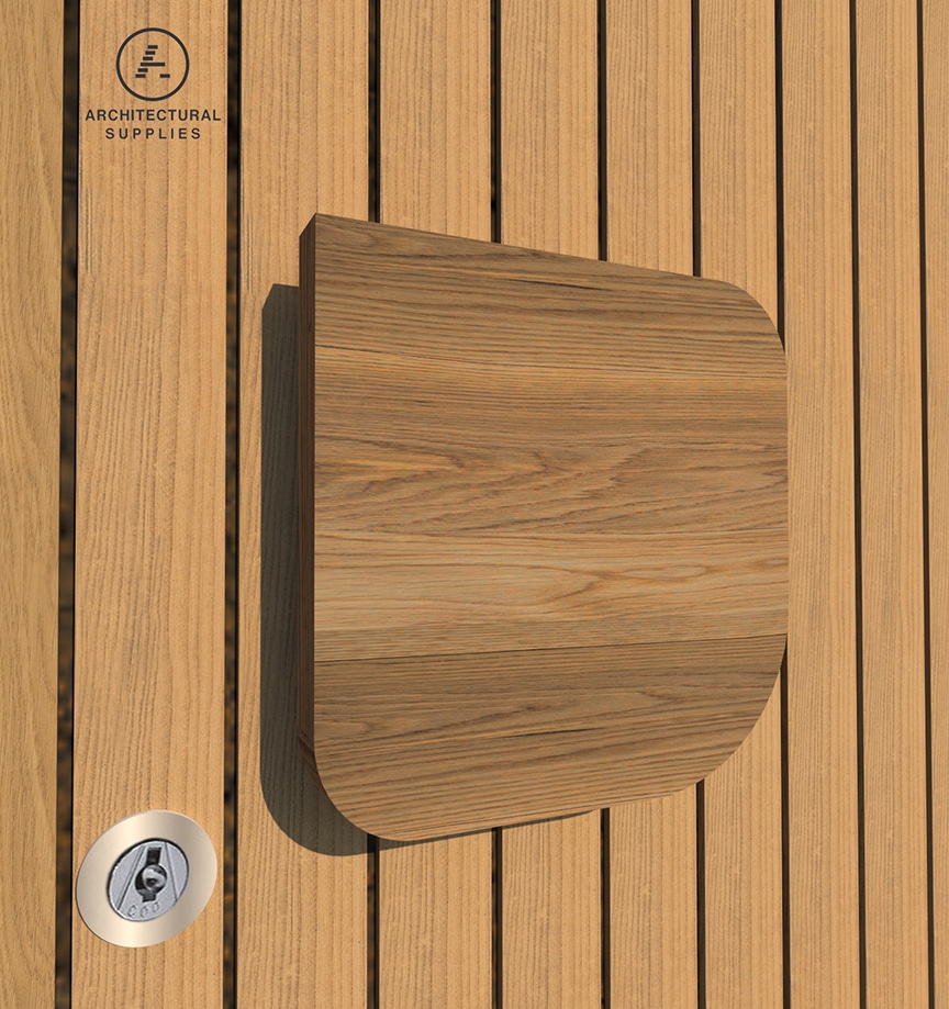 Entrance Door Handle Paddle - Architectural Supplies