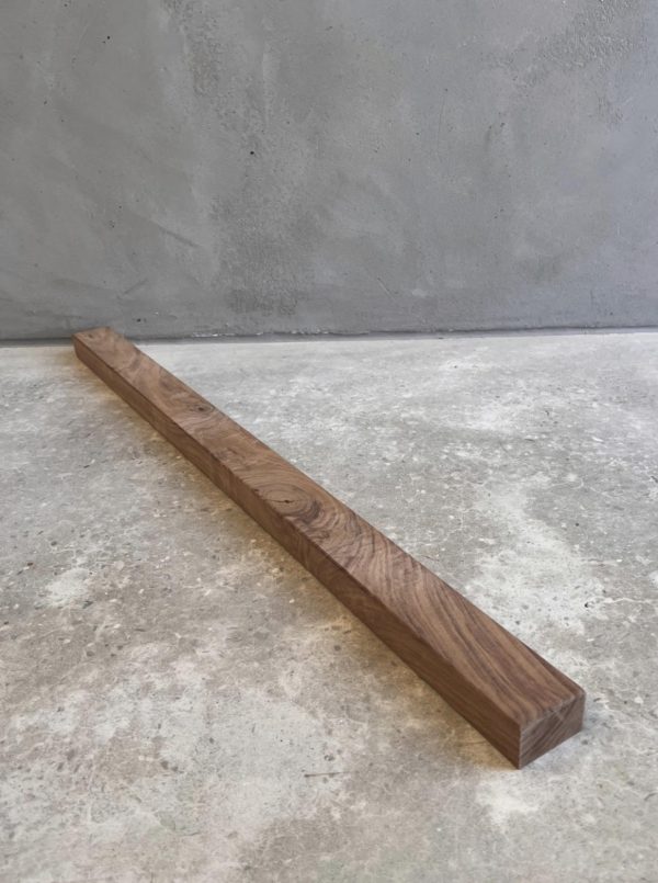 American Walnut Rectangular Timber Handrail - Architectural Supplies