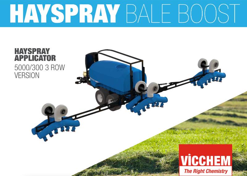 A Game Changer For Hay Growers: The Vicchem Bale Boost Range - AW Vater ...