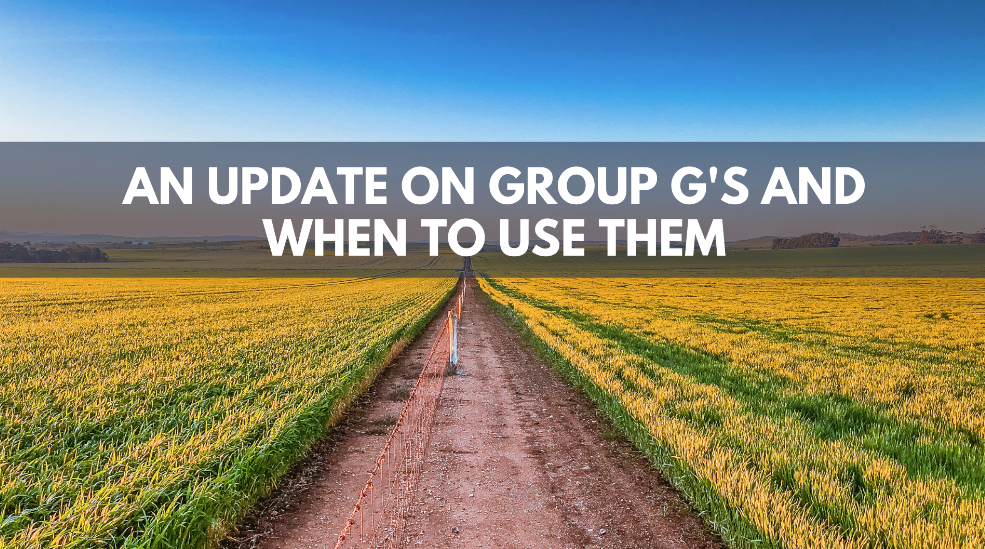 An Update On Group 14's (G) And When To Use Them - AW Vater & Co