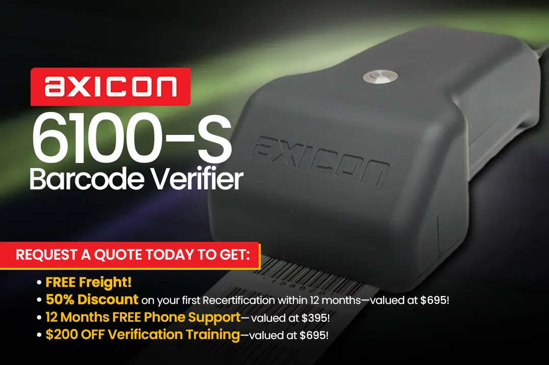 Axicon 7100-S Barcode Verifier | Barcode Verification