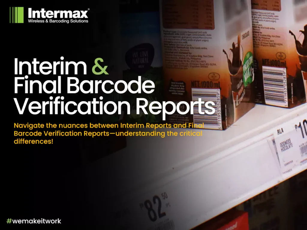 Final Barcode Verification Reports: Key Differences