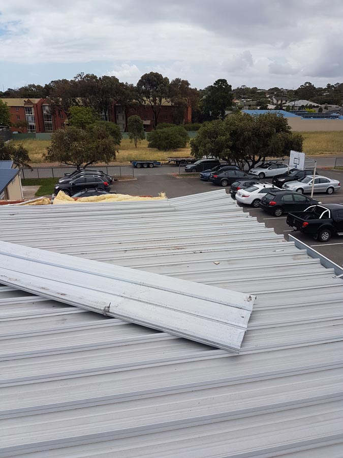 Storm Damage Repair Project | Baxter Roofing & Cladding