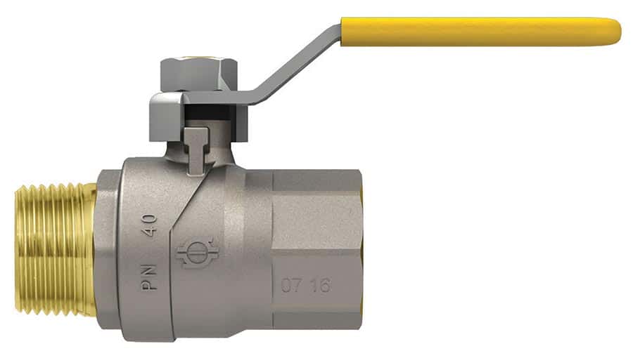 Futurgas M-F Yellow Lever Handle | Belle Comfort Solutions Ltd