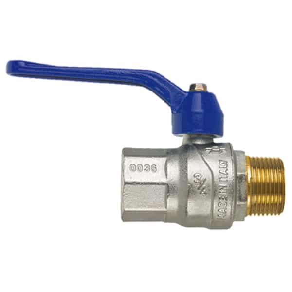 Ball Valve Blue Lever Handle | Belle Comfort Solutions Ltd