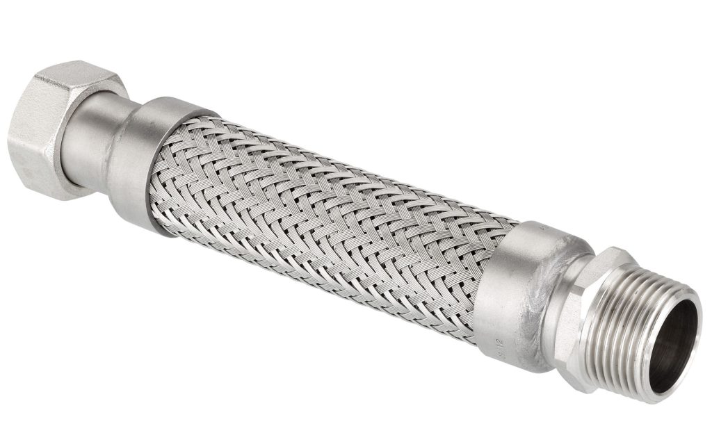 FIV Anti-vibrating flexible pipe 20cm 1¼" MF for 12kw & 16kw HPs ...