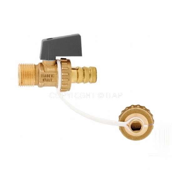 Drain Cock 1/2" with Hose Union & Brass Cap | Belle Comfort Solutions Ltd