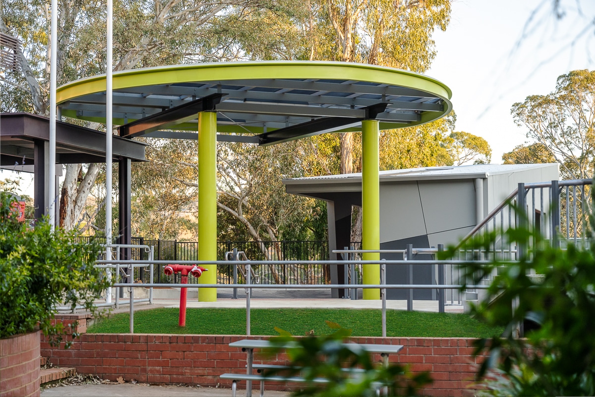 Mt Barker High School Locker Shelter - BIC - Bruce Interiors and ...