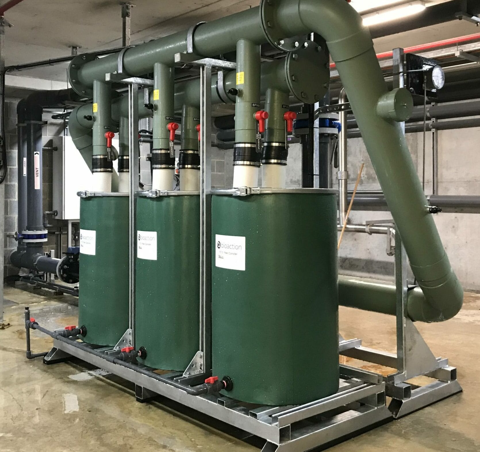 Odour Control Activated Carbon Drum Canisters | Bioaction