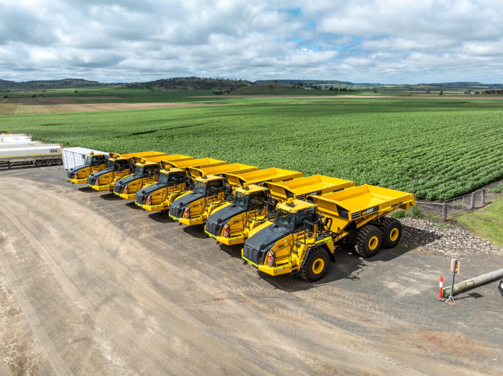Exciting News: BK Civil Welcomes a New Fleet of Moxys from Komatsu ...