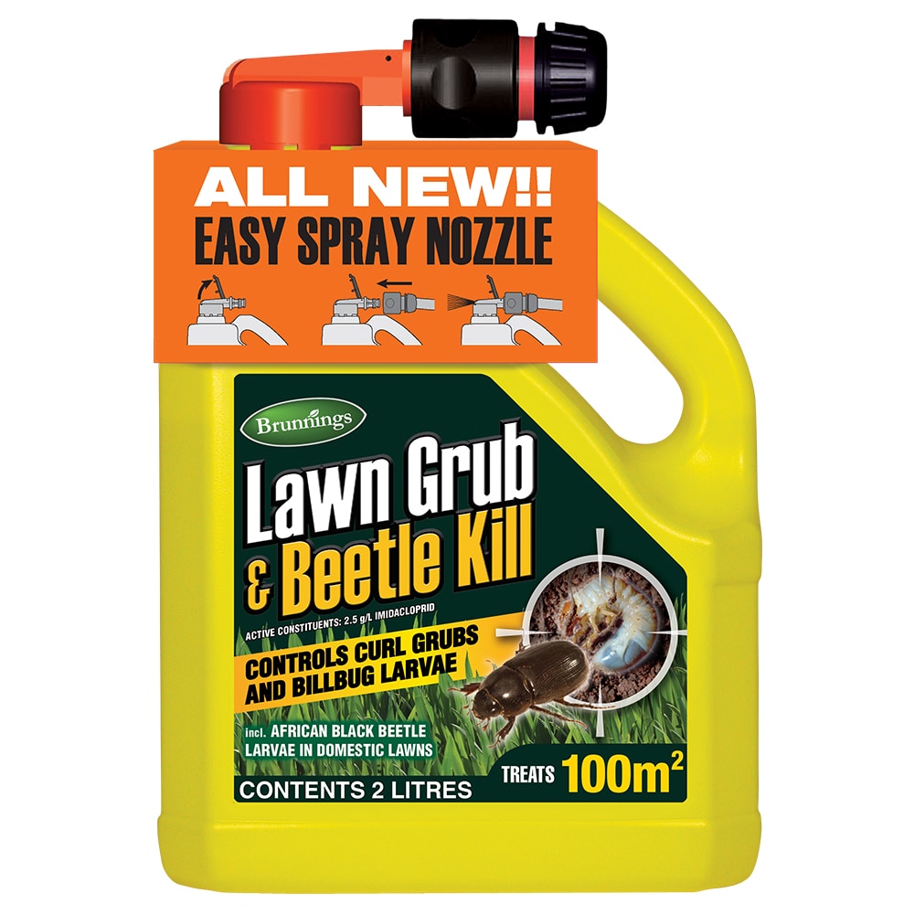 Lawn Grub & Beetle Kill Hose On 2L - Brunnings