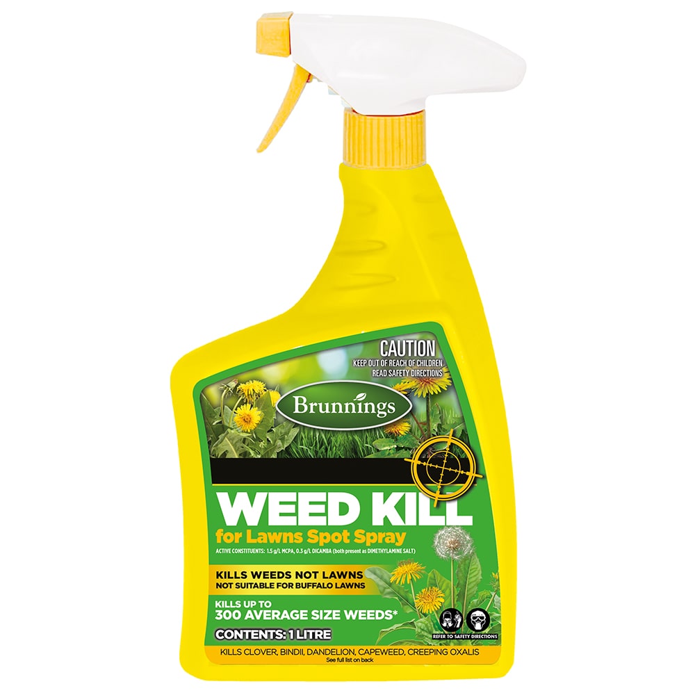Weed Kill For Lawns Spot Spray RTU 1L - Brunnings