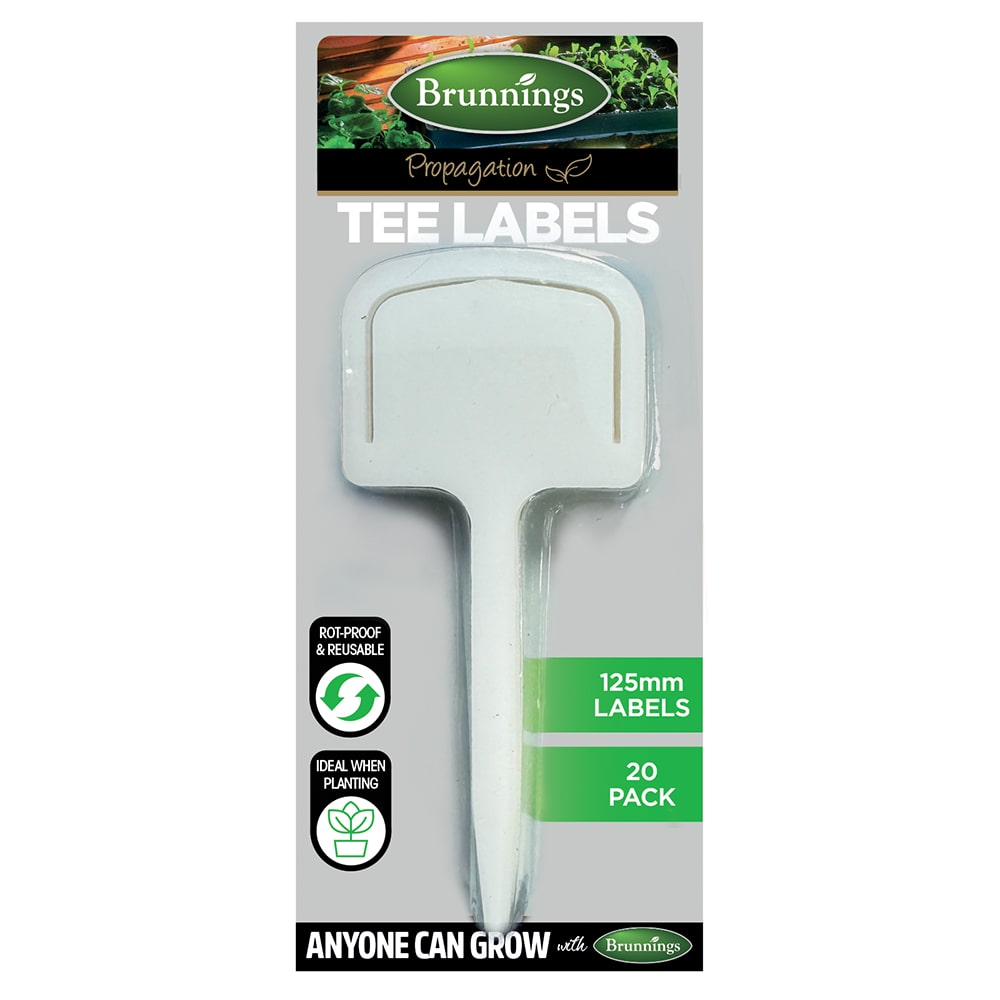 Tee Labels 125mm (20pk) - Brunnings