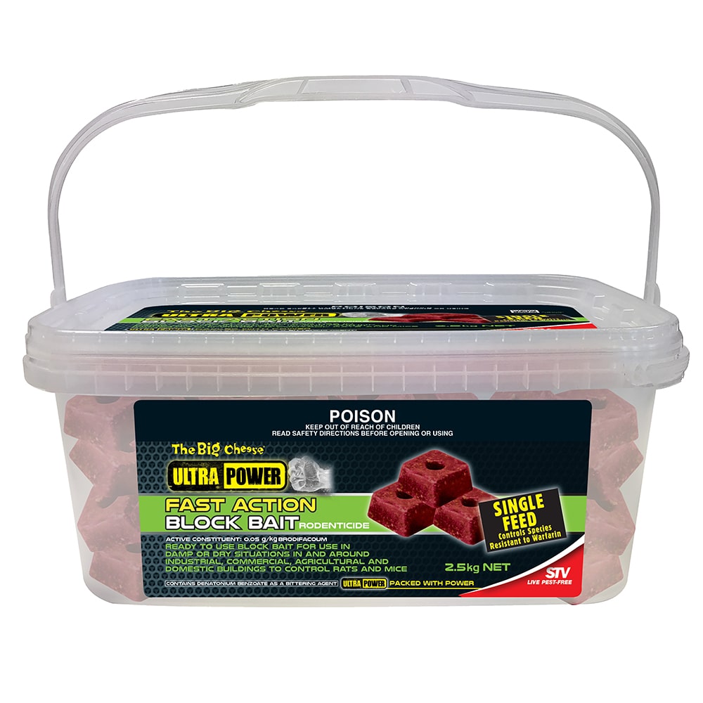 Ultra Power Fast Action Bait Blocks 2.5kg - Brunnings