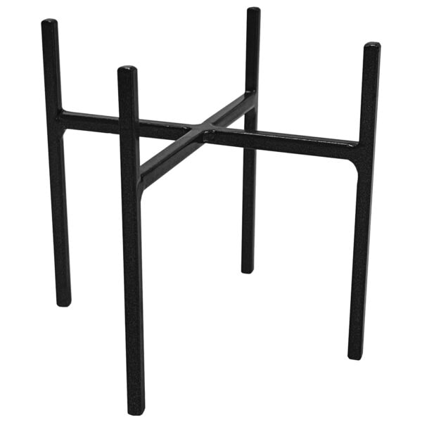 Serina Black Metal Plant Stand 20cm - Brunnings