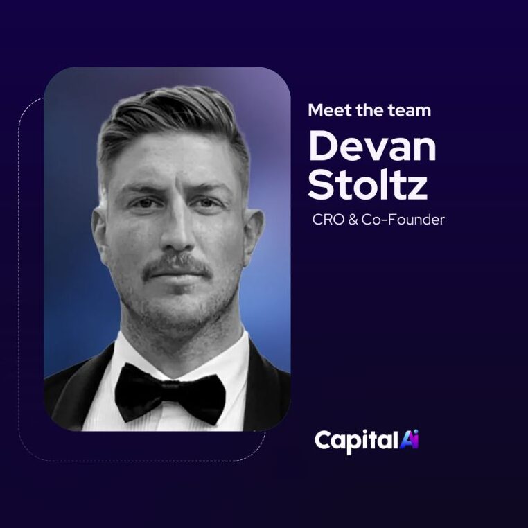 Meet our CRO, Devan Stoltz - CapitalAI