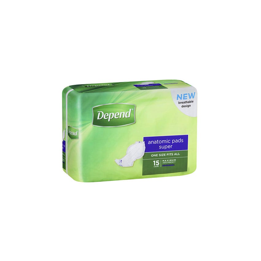Depend Anatomic Pad - Caremmunity – Caring For Our Community