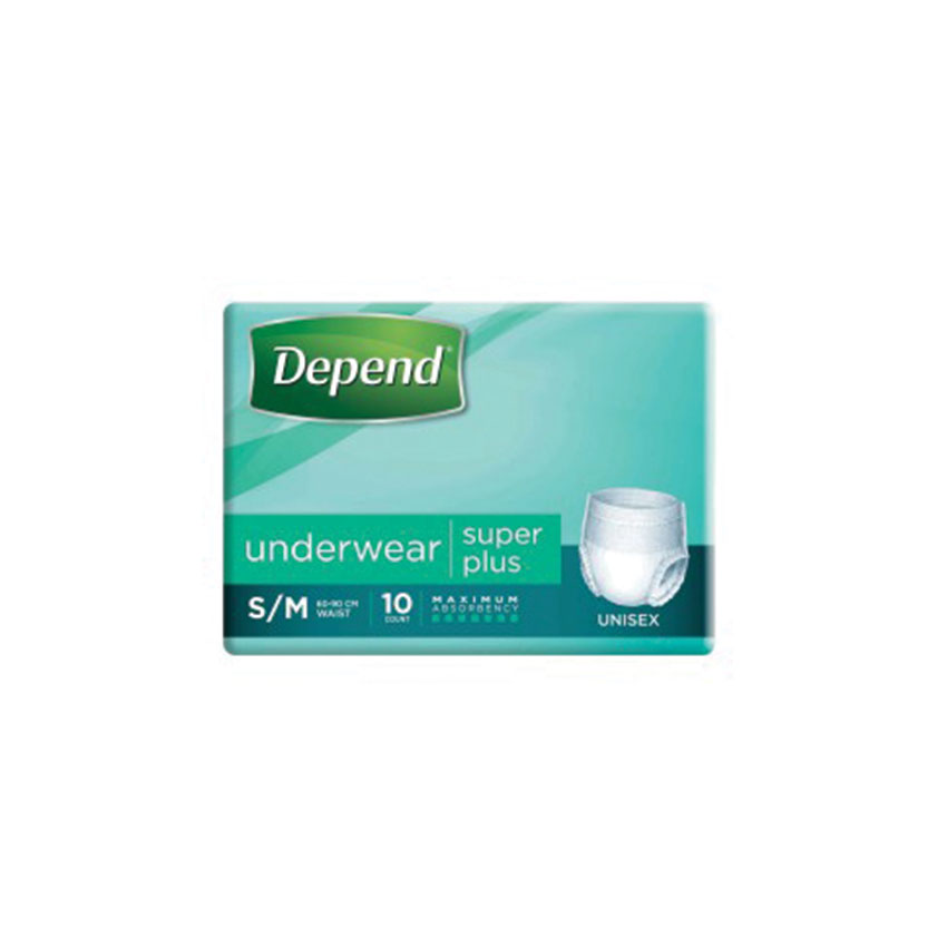 Depends Underwear Unisex Super Plus - Caremmunity – Caring For Our ...