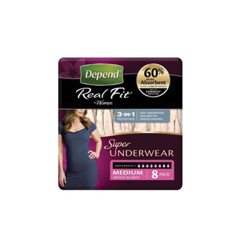 Depends Realfit For Women Super - Caremmunity – Caring For Our Community