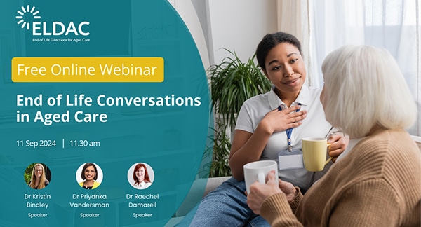 Free Webinar: End of Life Conversations - Catholic Health Australia