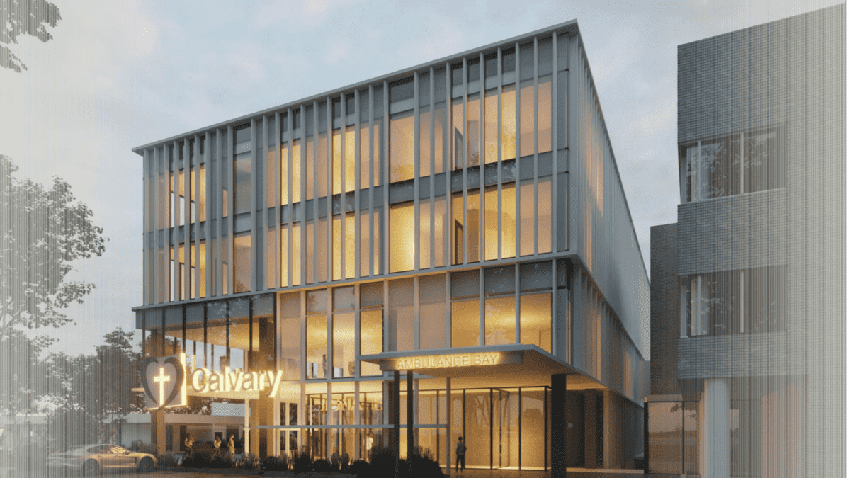 Calvary part of health campus redevelopment in Canberra - Catholic ...