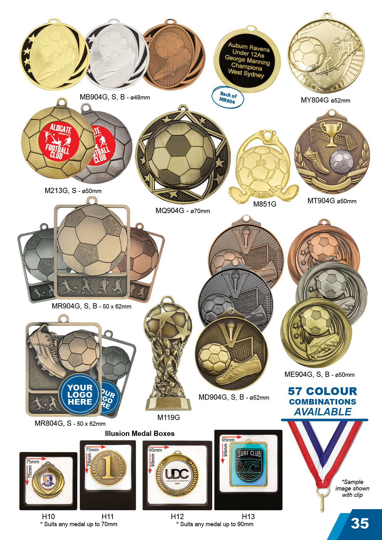 Medallions & Accessories | City Trophies