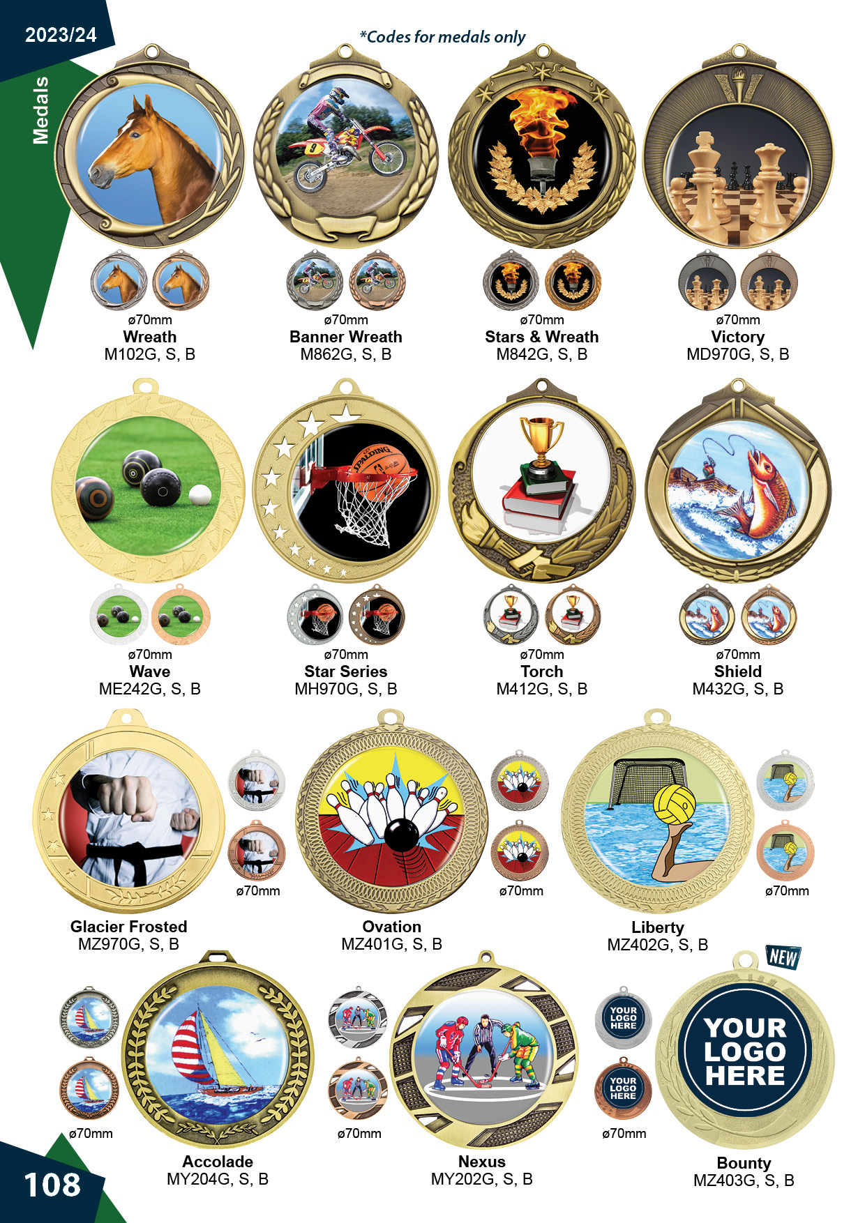 Medallions & Accessories | City Trophies