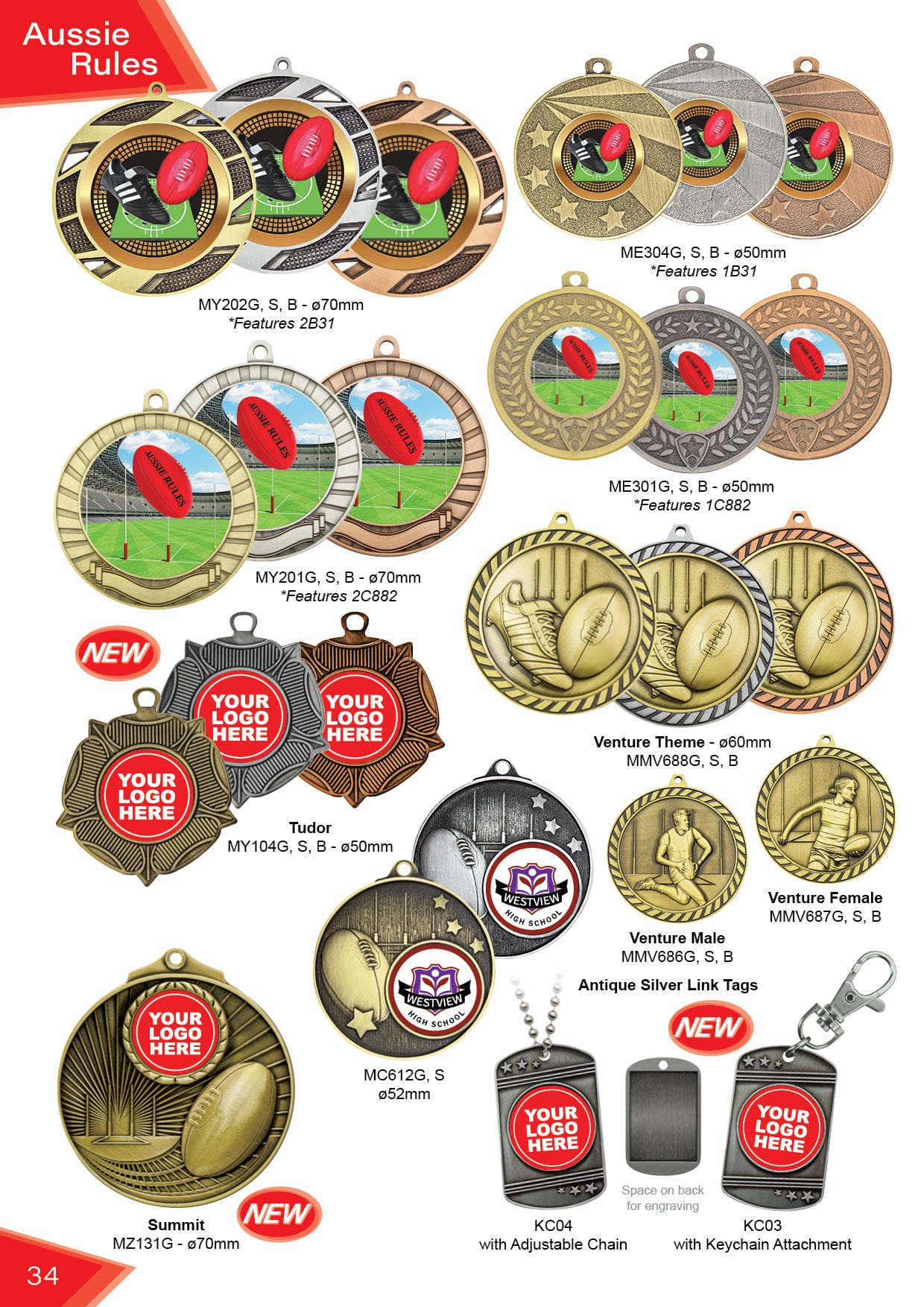 Medallions & Accessories | City Trophies