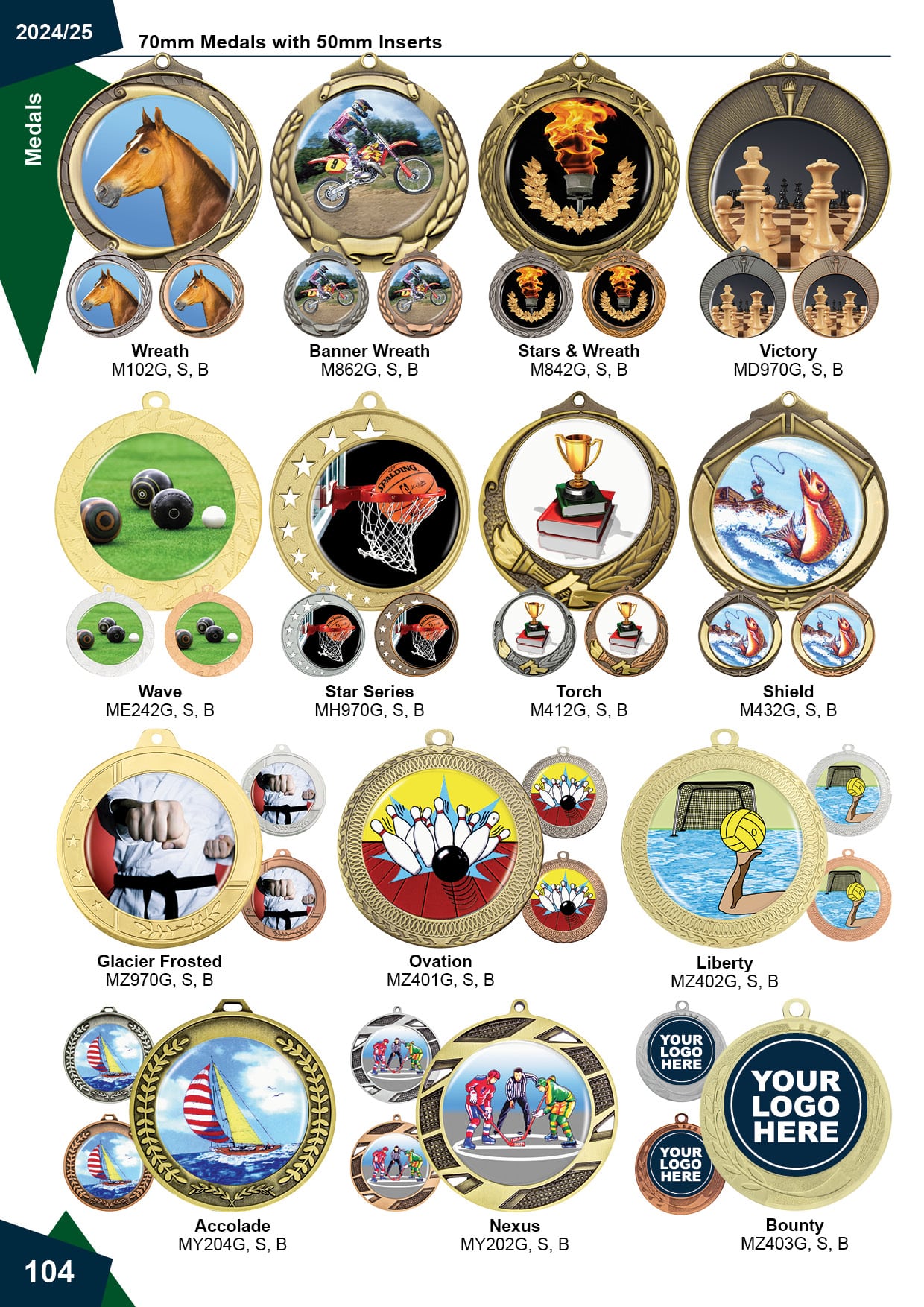 Medallions & Accessories | City Trophies