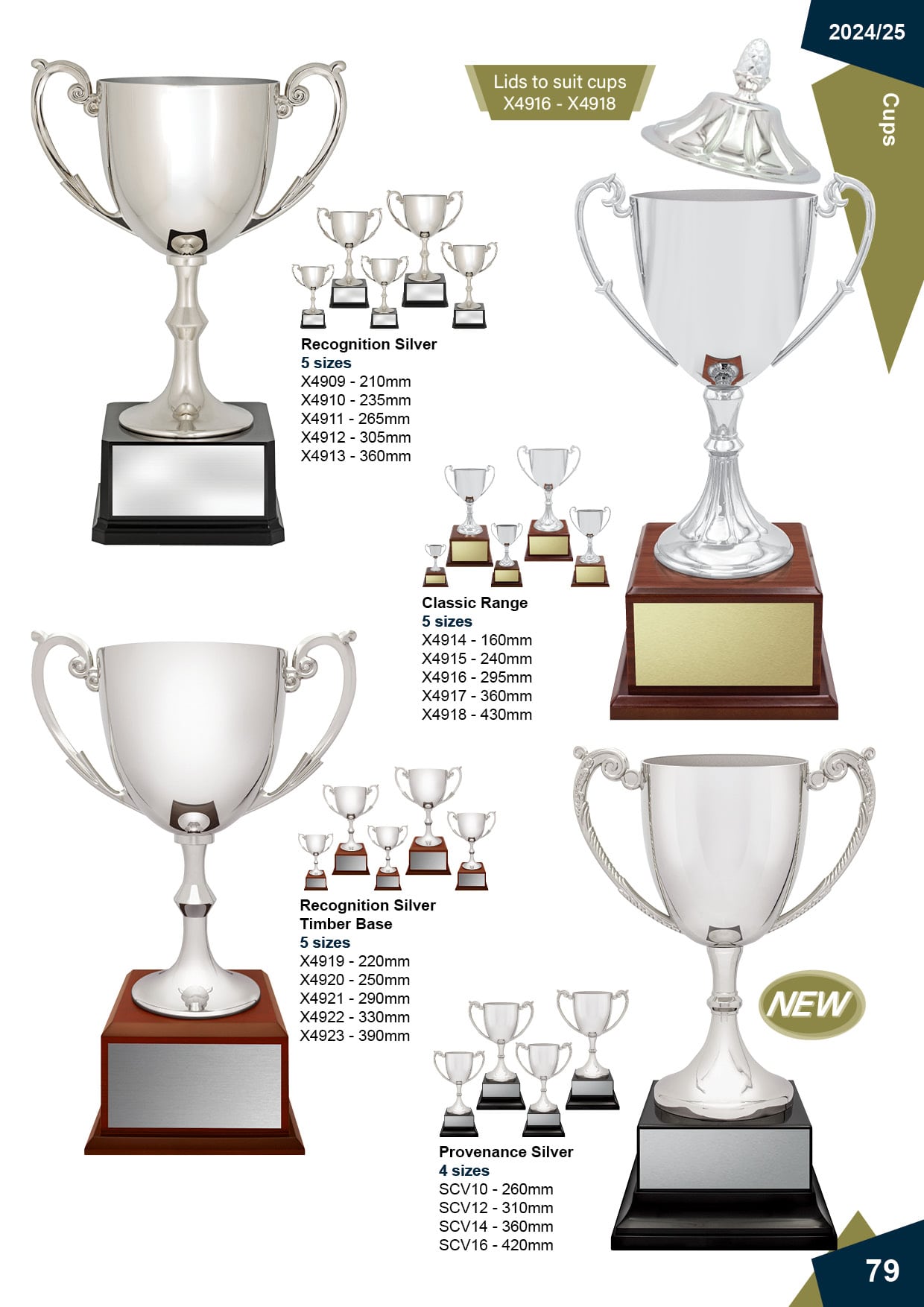 Cups & Trays | City Trophies