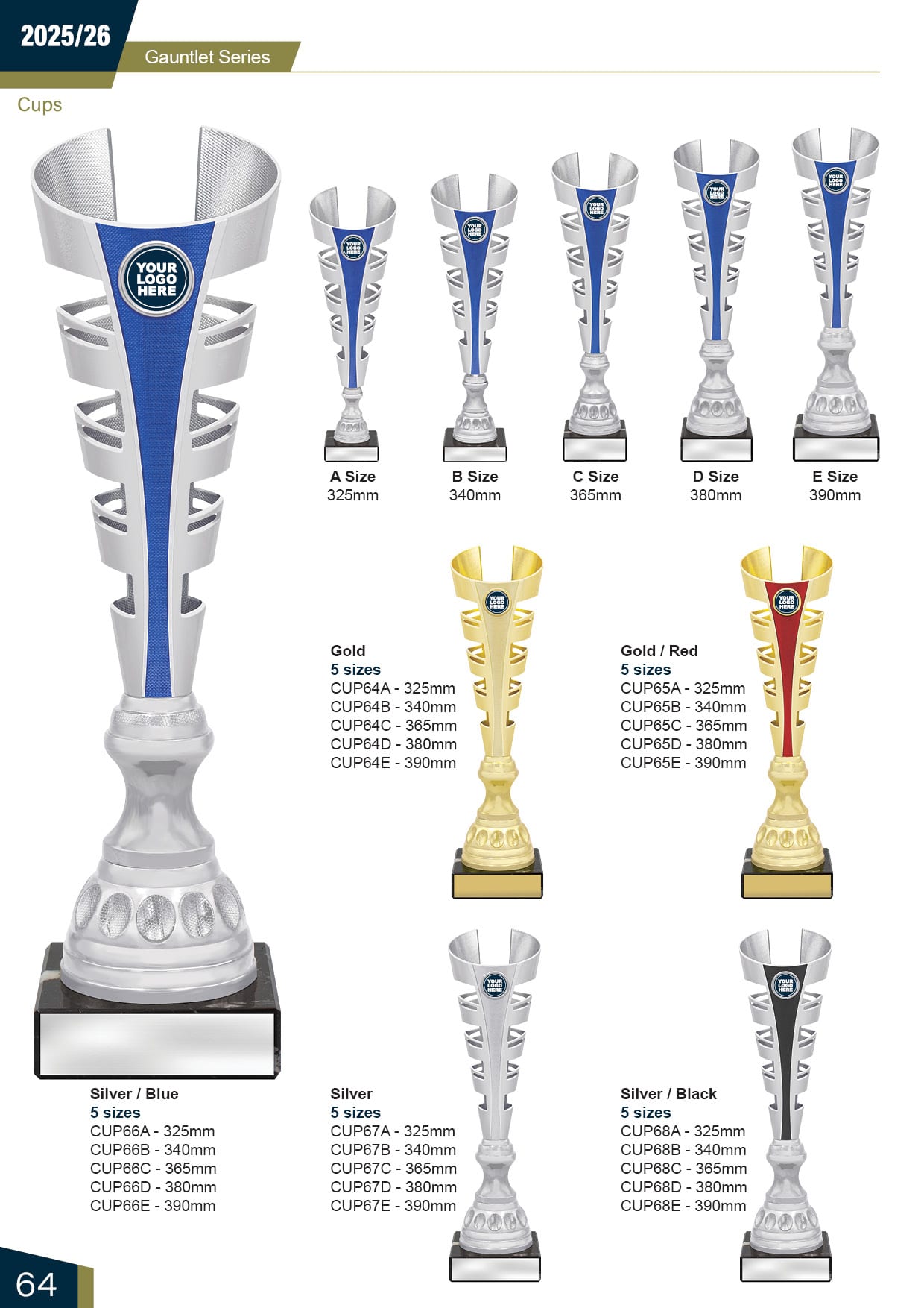 Cups & Trays | City Trophies