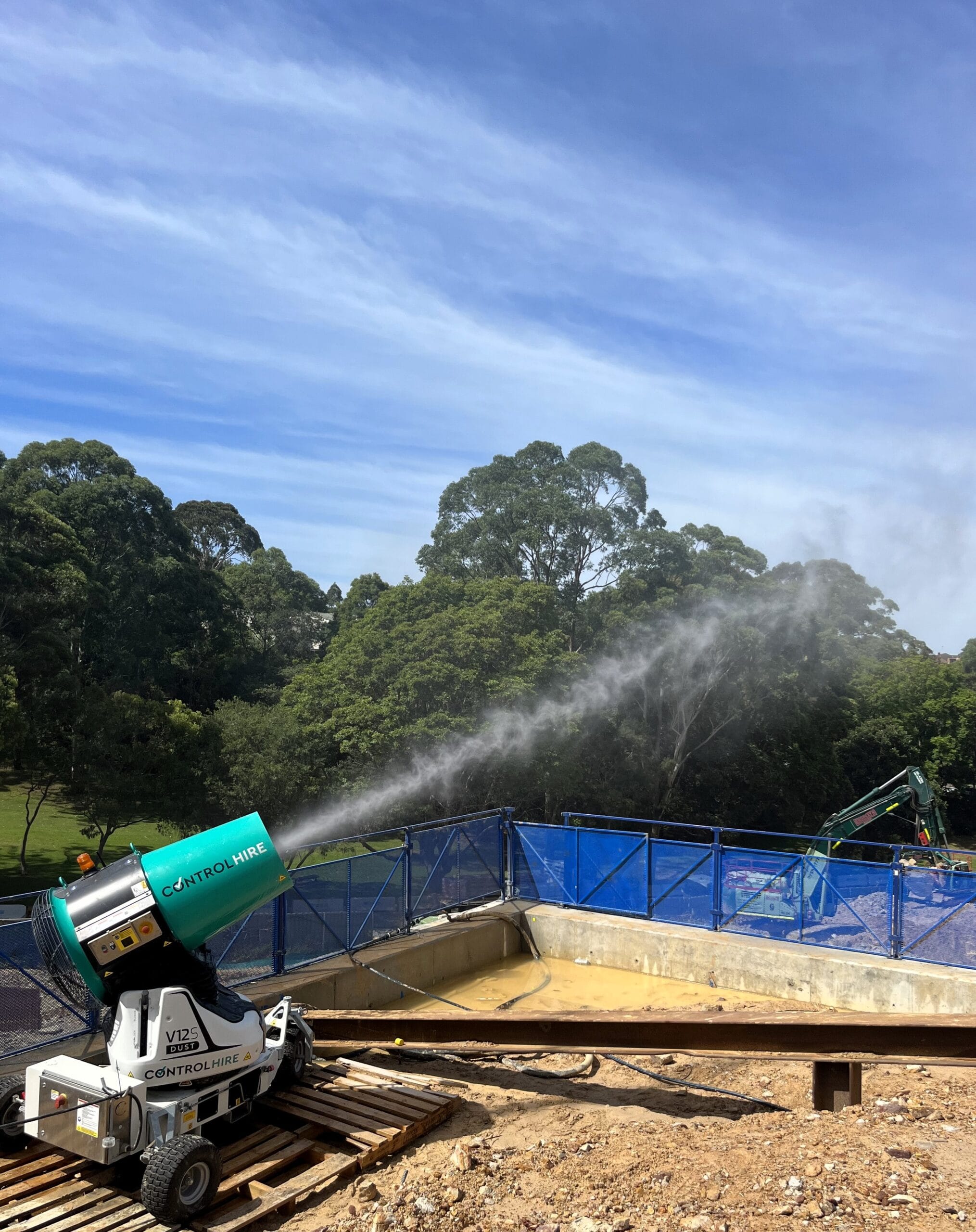 Dust Suppression Cannon Hire | Control Hire