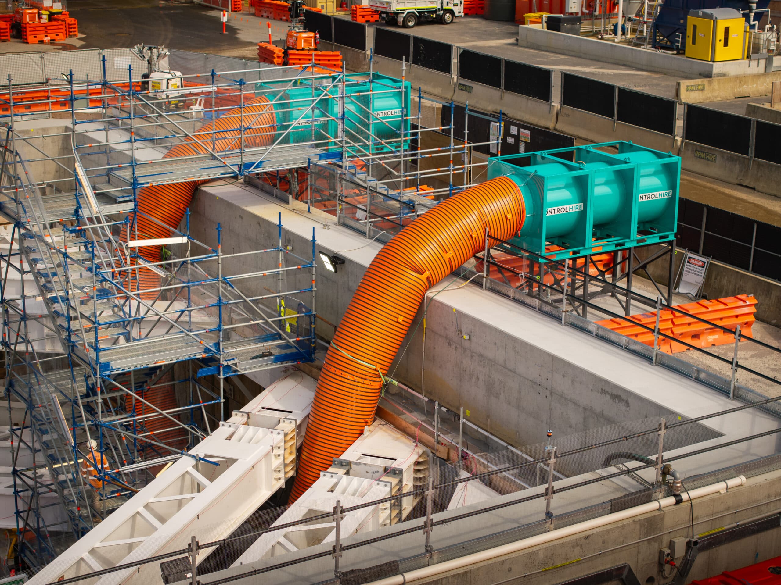 Large Axial Fan Hire 1250mm - Control Hire Equipment