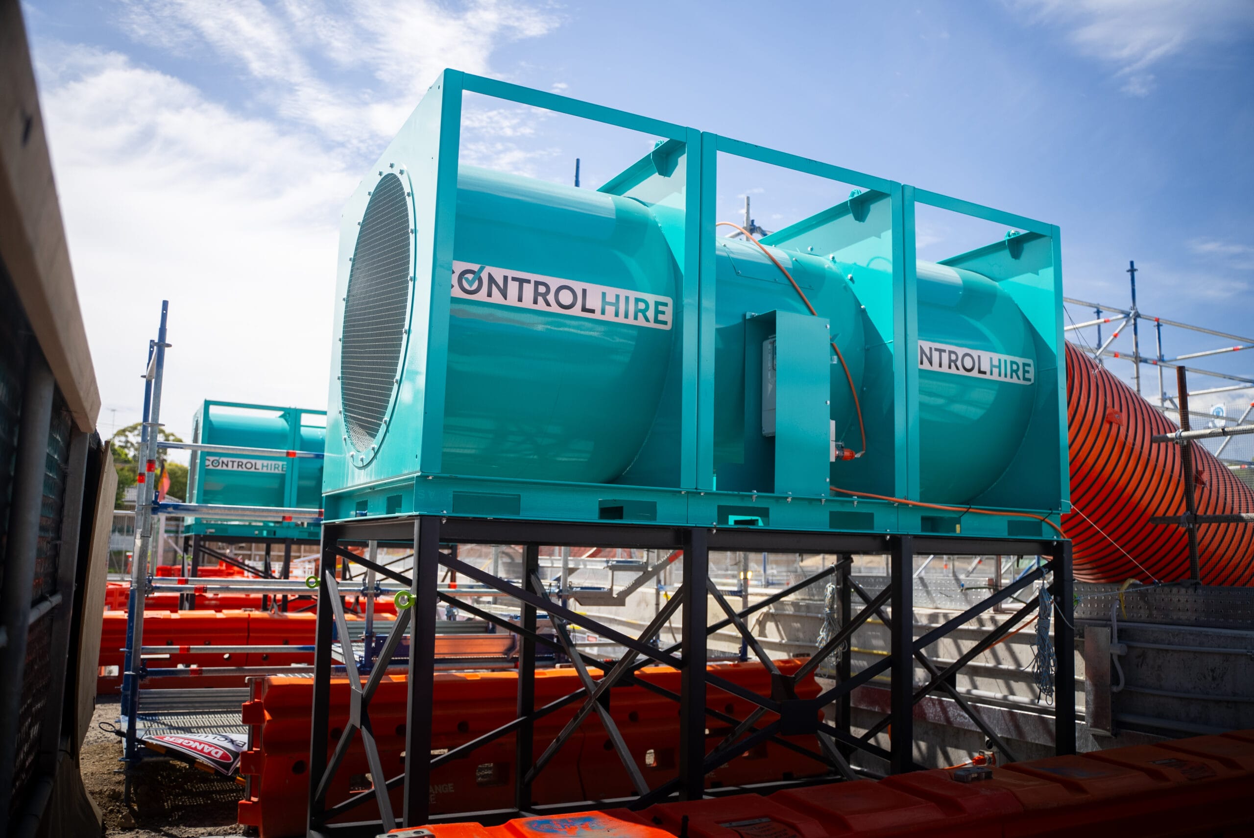 Large Axial Fan Hire 1250mm - Control Hire Equipment