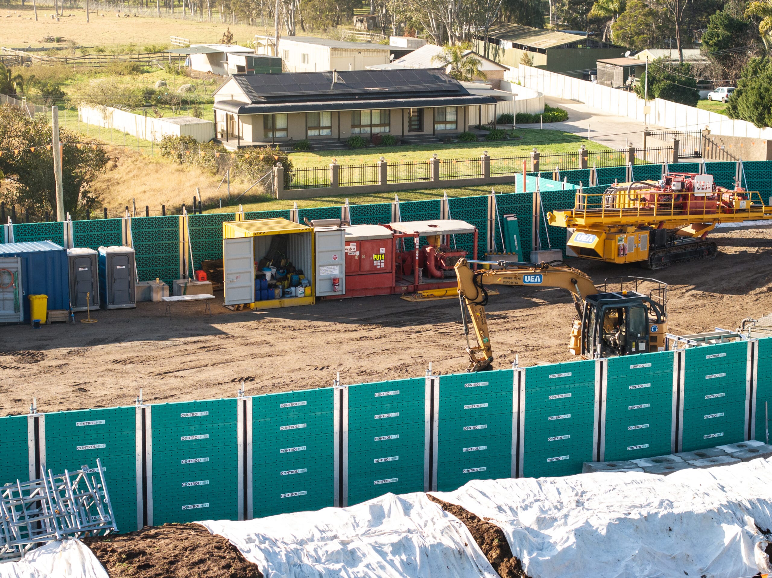 Noise Control Wall | Noise Attenuation Solution | Control Hire