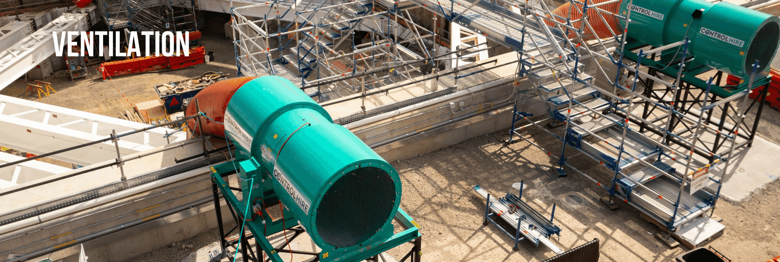 Ventilation Hire - Axial & Centrifugal Fans - Control Hire