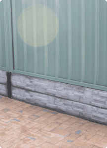 No.1 Crazy Slate Concrete Sleepers Adelaide | Retaining Wall