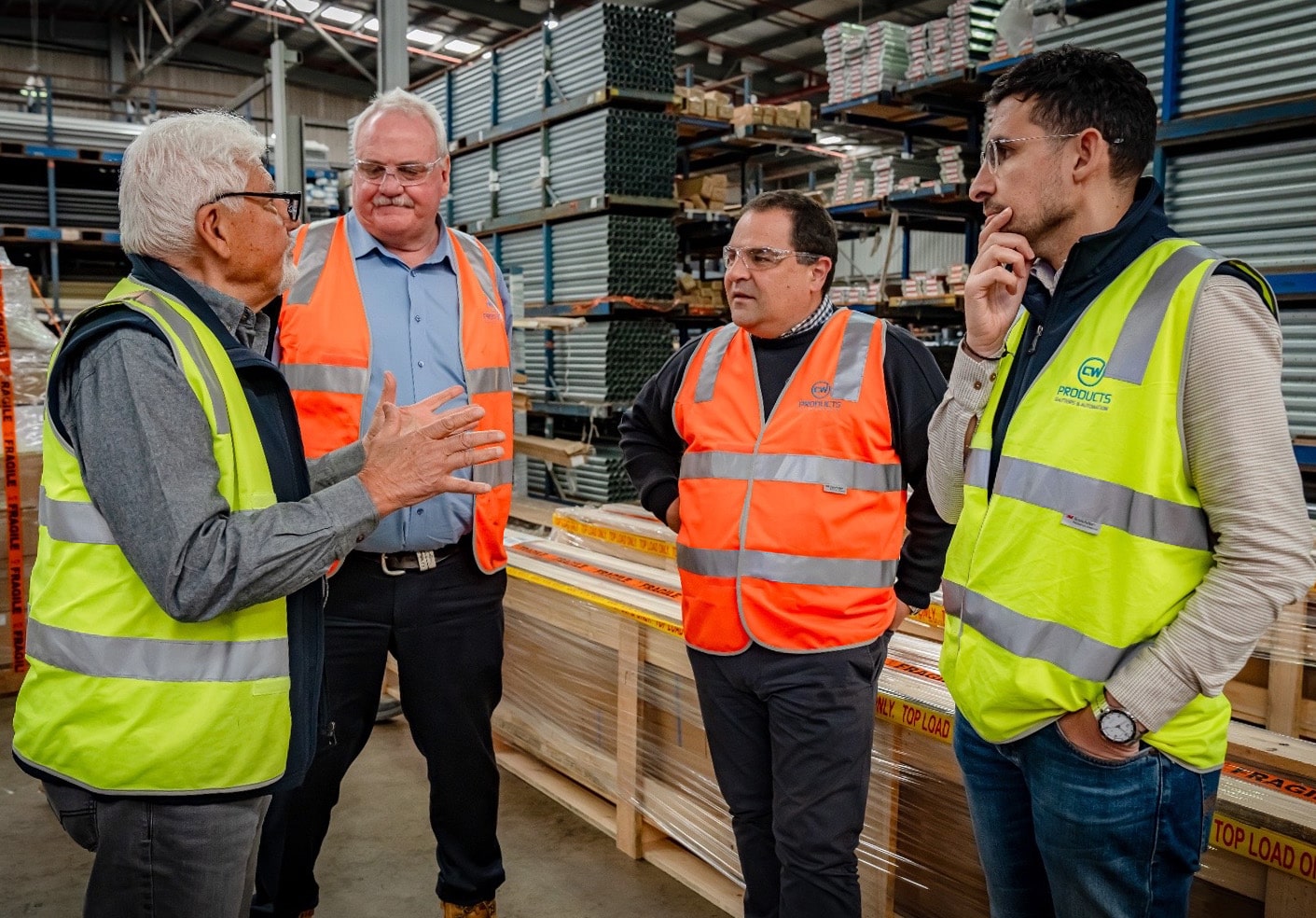 Politicians Visit Murray Bridge - CW Products