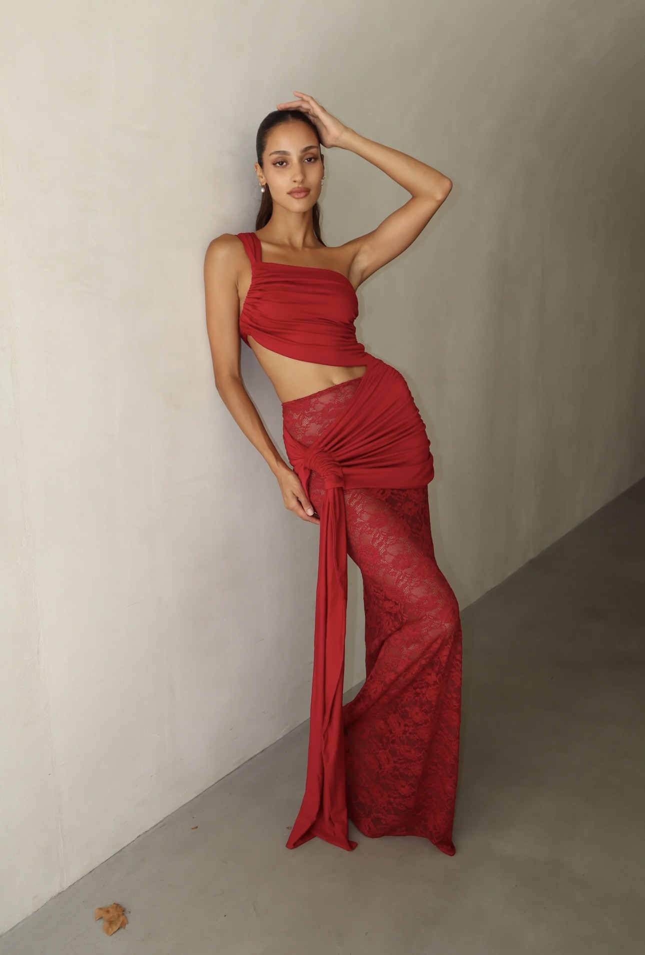 Pardiso Maxi Dress in Berry – Dress Hire Studio