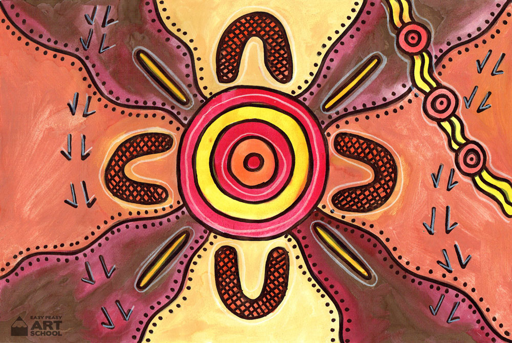 FREE: NAIDOC Natural Art - Easy Peasy Art School