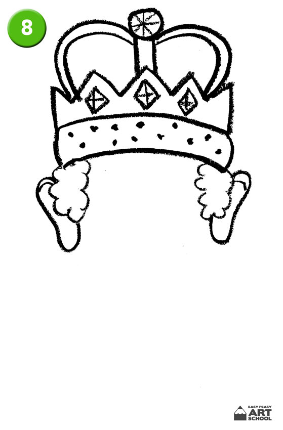 NEW FREE LESSON: King Charles III - Easy Peasy Art School