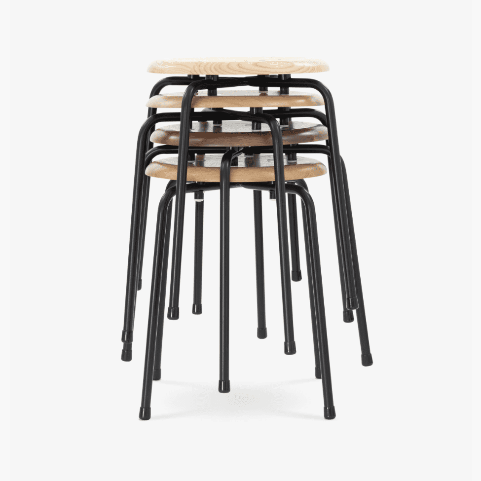 S 38/S1 Stackable Stool - Emanate Design